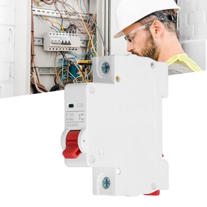 EJ.life Disjoncteur 250V Disjoncteur cc Protection contre les courts-circuits disjoncteur d ...