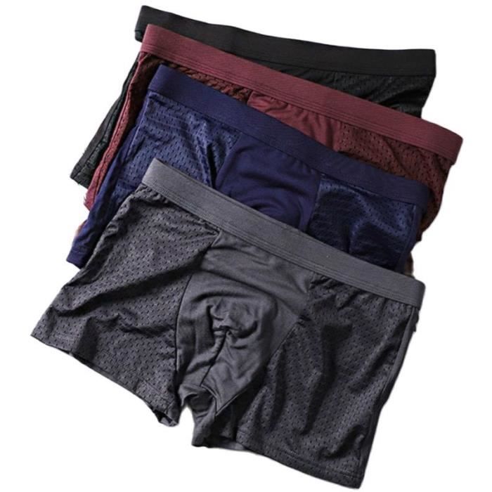 Boxer-shorty,Ice InjSexy U Convex Boxer pour Homme,Culotte Masculine ...