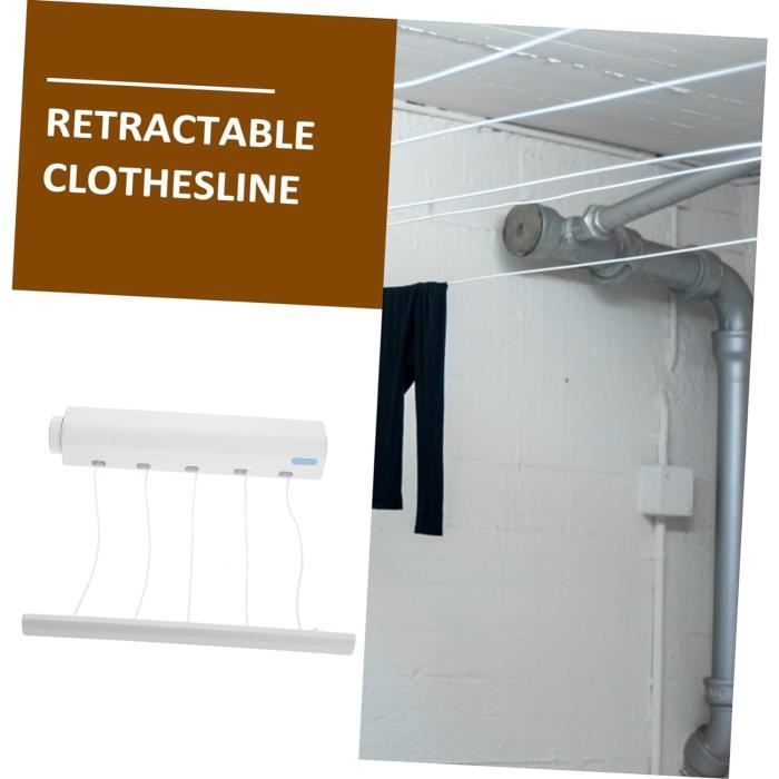 Étendoir À Biberon Corde À Linge Rétractable Sèche-Linge Automatique ...