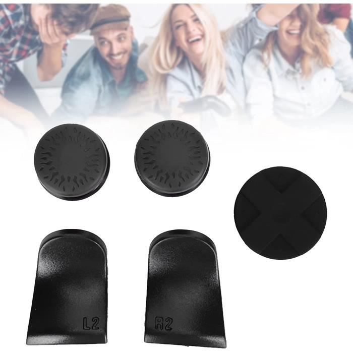 5 en 1 Thumb Stick Grip Key Cap Joystick Cover L1 R2 Trigger Extender ...