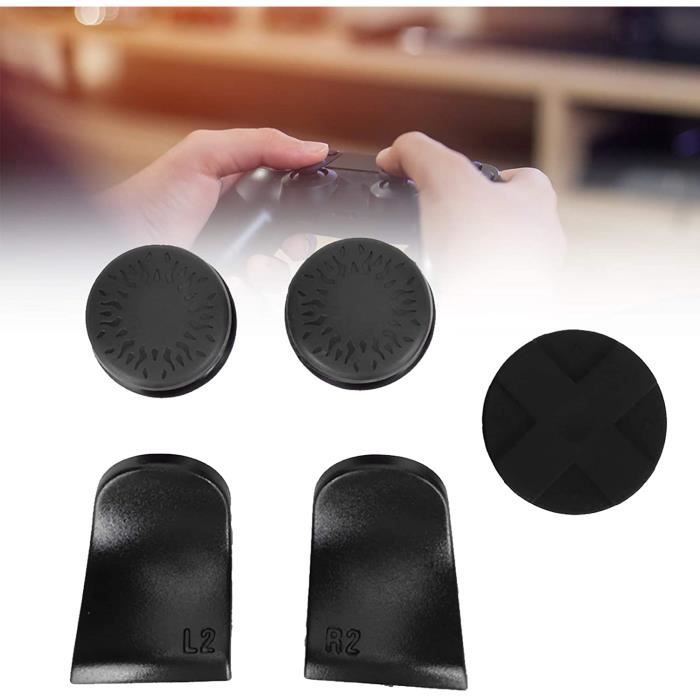 5 en 1 Thumb Stick Grip Key Cap Joystick Cover L1 R2 Trigger Extender ...