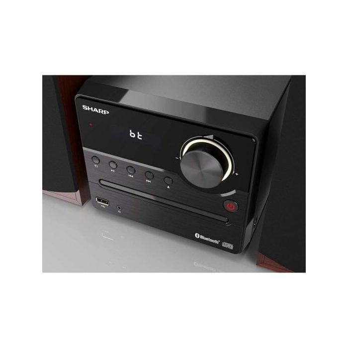 Chaîne Hi-Fi - SHARP - XL-B512(BR) - 45 W - Bluetooth - USB - CD ...