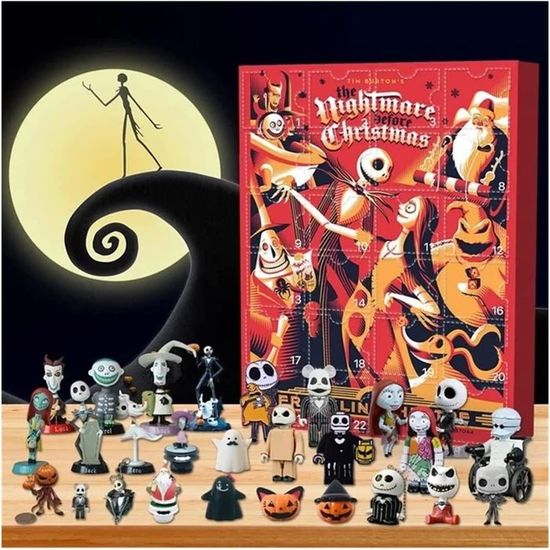 Halloween Countdown Blind Box série Contient 24 Poupées D'horreur D ...