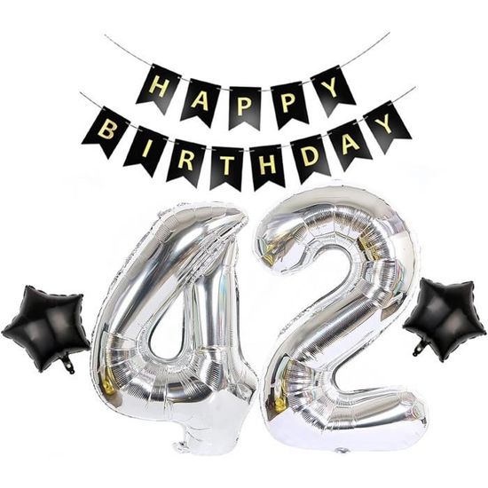 42E Décoration D'Anniversaire Avec Inscription « Alles Gute Zum ...