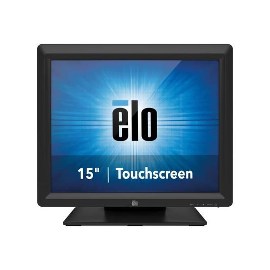 Moniteur Tactile - ELO TOUCH SYSTEMS - 1517L - 15 pouces - Noir - Filaire - Cdiscount Informatique