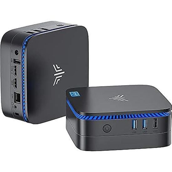 Mini PC - NIPOGI - AK1 Pro - 16Go RAM - 512Go SSD - Double Display 4K ...