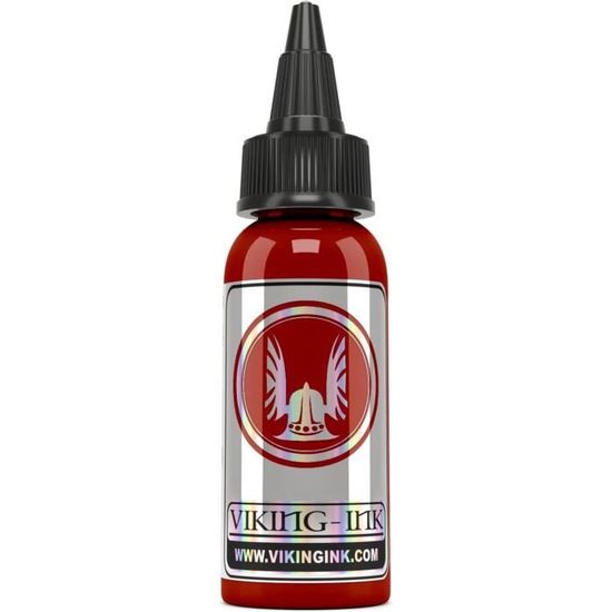 Viking Ink - Double Red 1Oz (30 Ml) - Tinta Para Tatuaje[w597 ...