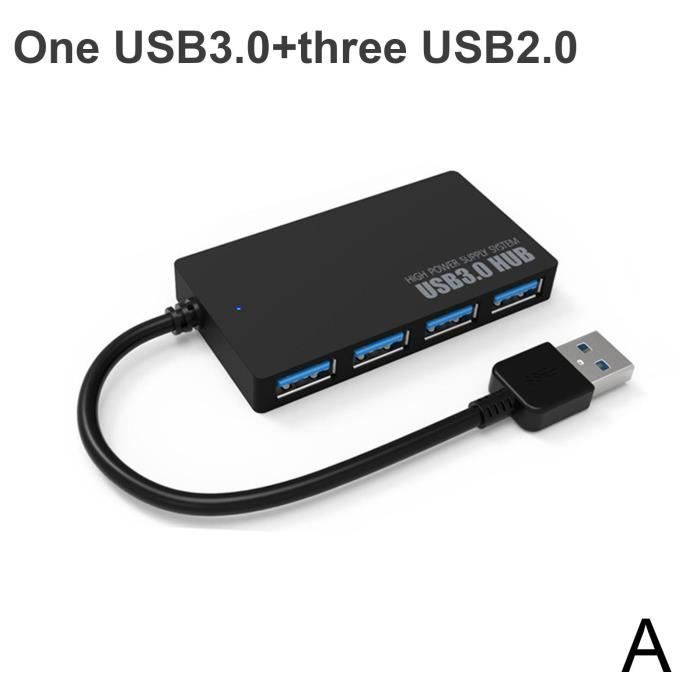 USB - Répartiteur USB 3.0 Multi 4 ports USB 3.0 2.0 pour Lenovo Xiaomi ...