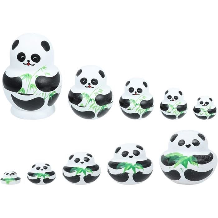 Poupées Russes - Exceart Bois Russe Gigognes Matriochka Style Babushka ...