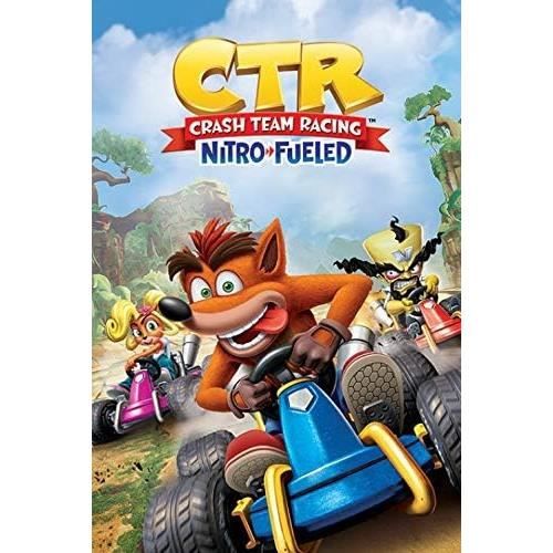 Crash Team Racing Poster Race Affiche Murale 91X61 Cm[u11112 ...