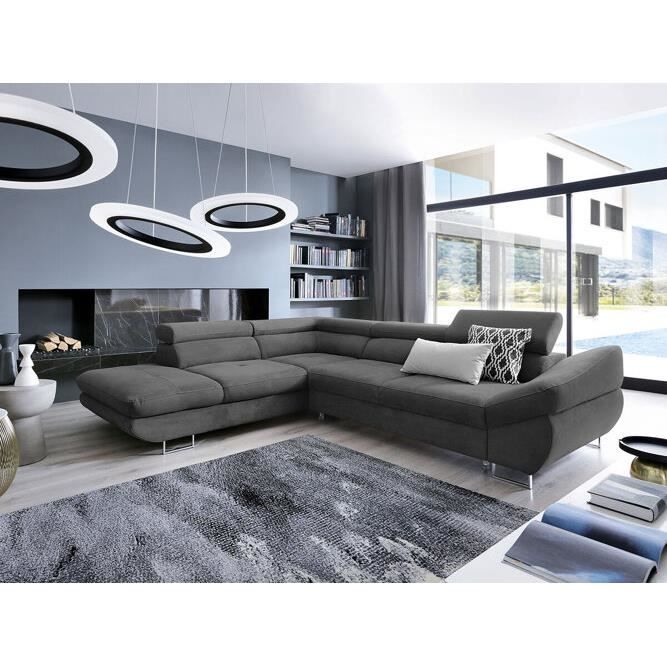 Canapé - Canapé d'angle Lincoln 122 206576 - Soro 97 - 280x69x235cm ...