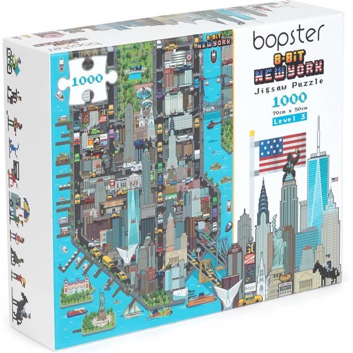 Puzzle 1000 Pieces-Puzzle Adulte Puzzle New York 1000 Pieces Dans Un ...