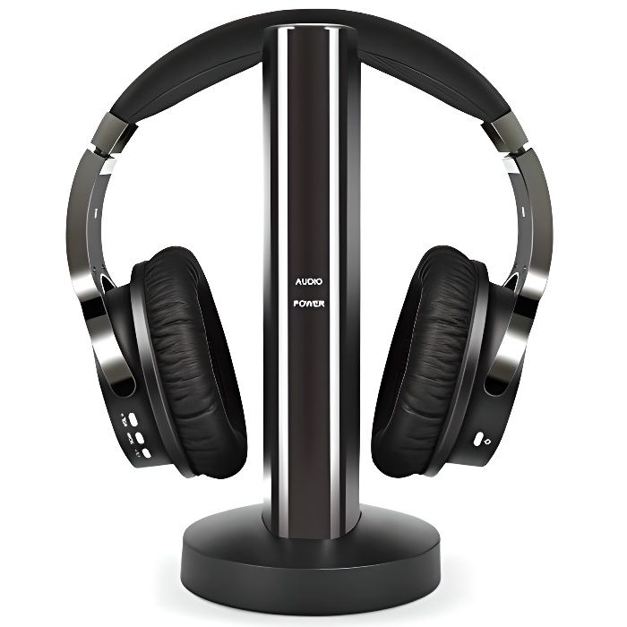 Casque TV sans Fil avec 2.4GHz Numerique emetteur Casques ecouteurs pour Television avec Port Optique et Rechargeable Base Cdiscount TV Son Photo