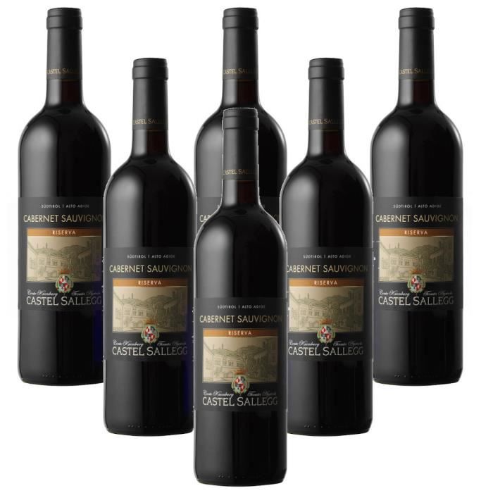 Vin rouge italien Cabernet Sauvignon Riserva Alto Adige DOC Castel ...