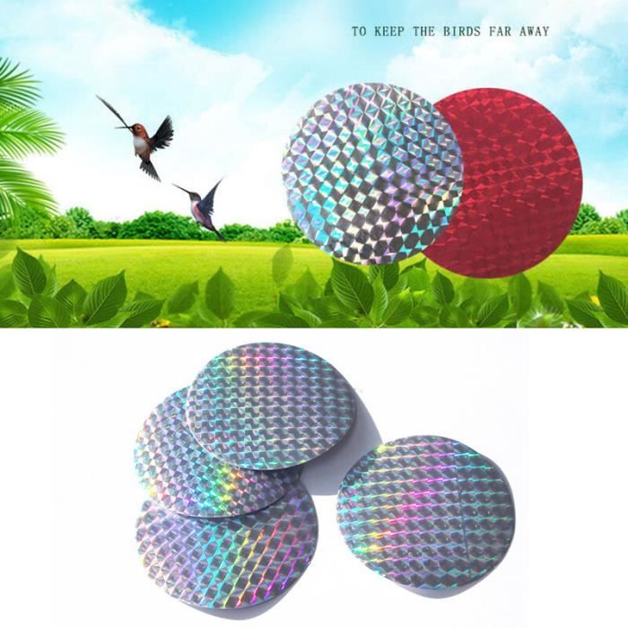 Répulsif,Bande répulsive anti-oiseaux, 20 pièces, bâton réfléchissant ...