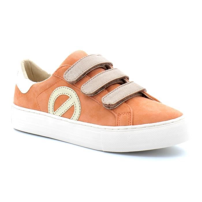 Baskets Arcade Straps Side Orange - NO NAME - Homme - Synthétique ...
