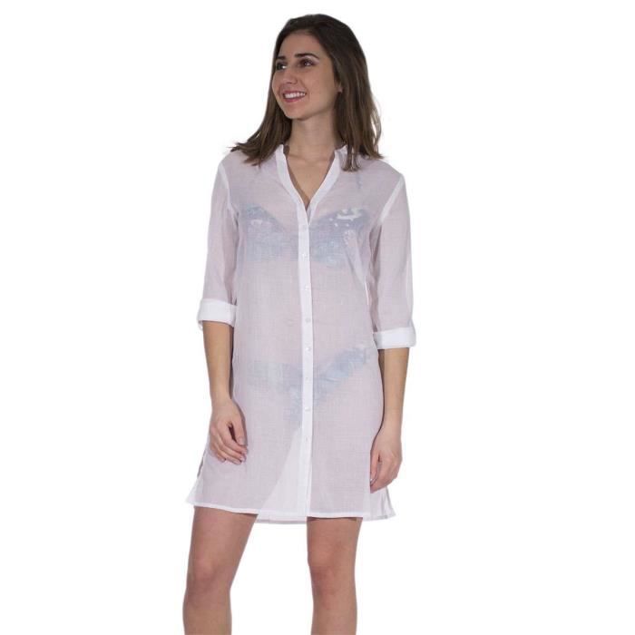 Tunique - Coline - transparente, légère - unie - Cdiscount Boutique ...