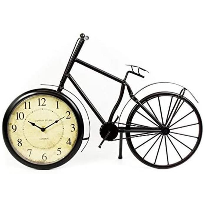 SIL Vintage Bicycle Horloge - Debout - Cdiscount Maison
