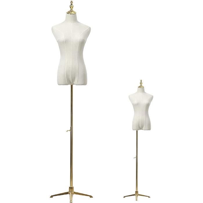 Mannequin de Couture, Buste Mannequin Femme Réglable en Hauteur ...