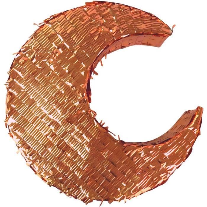 Peacock Supplies - Pinata lune – Or rose.163 - Cdiscount Jeux - Jouets