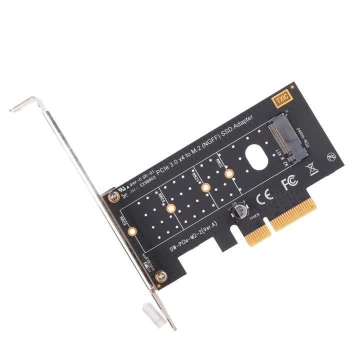 Tbest adaptateur Nvme Pcie Adaptateur M.2 vers Pcie PCB plaqué or M.2 ...