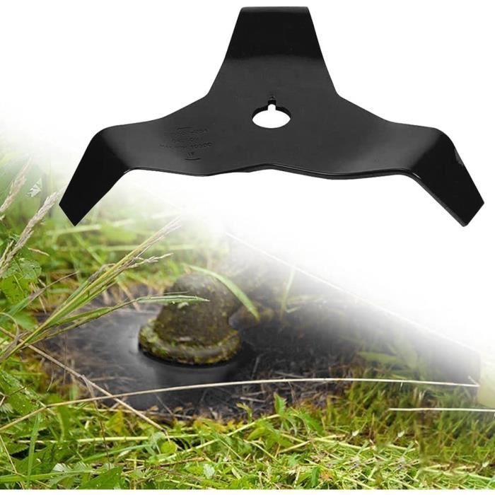 Lame Universelle Pour Débroussailleuse Mulching 3 Dents 4 Mm Pour Une Végétation Épaisse Et ...