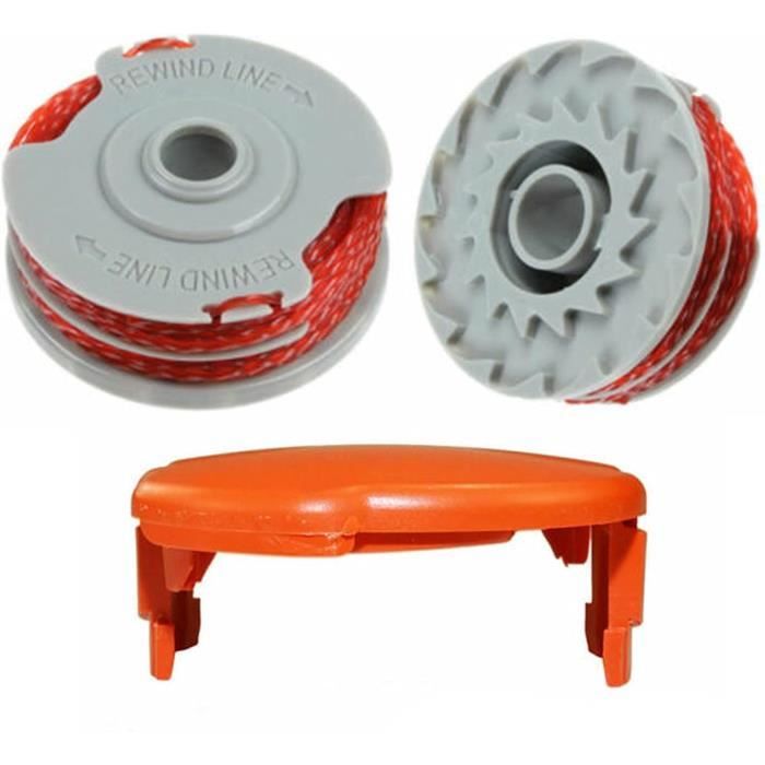 Lot De 2 Bobines De Fil Pour Débroussailleuse Flymo Contour 500 Power ...