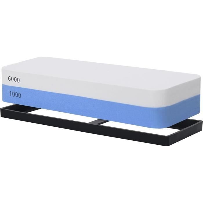 Pierre À Aiguiser 1000-6000 Aiguiseur De Couteau Professionnel 2-En-1[m566] - Cdiscount Jardin