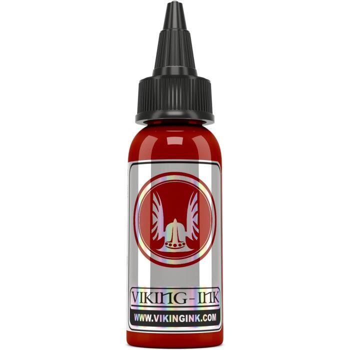 Viking Ink - Double Red 1Oz (30 Ml) - Tinta Para Tatuaje[w597 ...