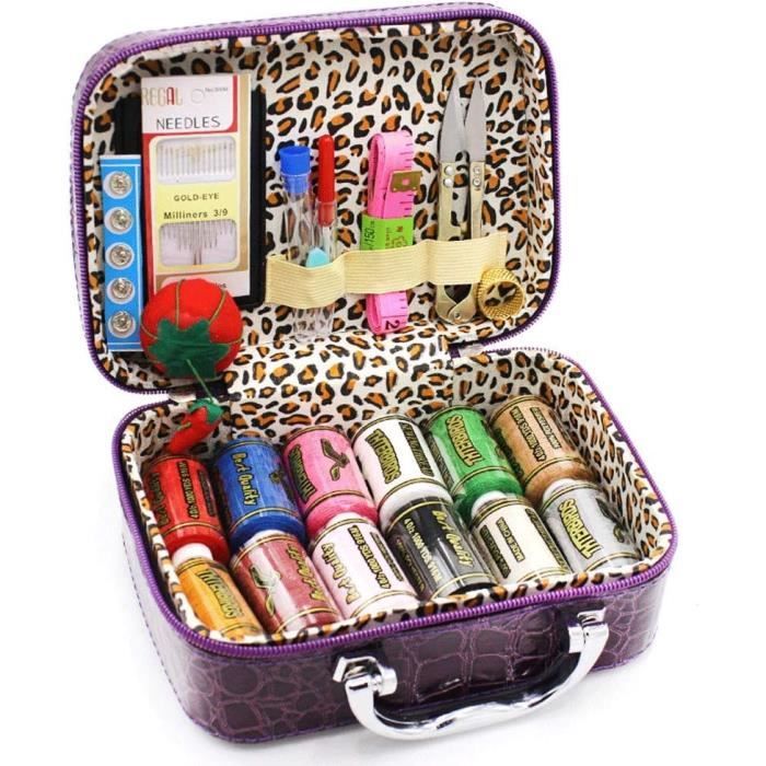 Mini Kit De Couture 51 Pièces Pour Adultes - Violet[T5126] - Cdiscount ...