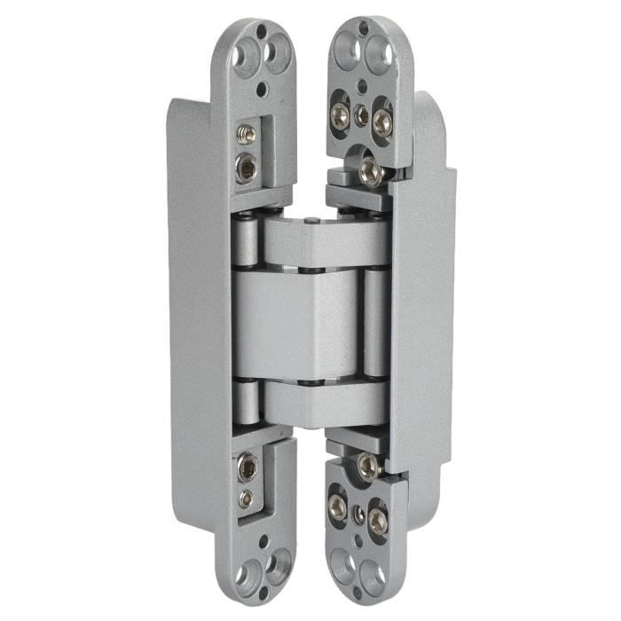 RHO-Charnières invisibles Charnières de porte 3D réglable Invisible ...