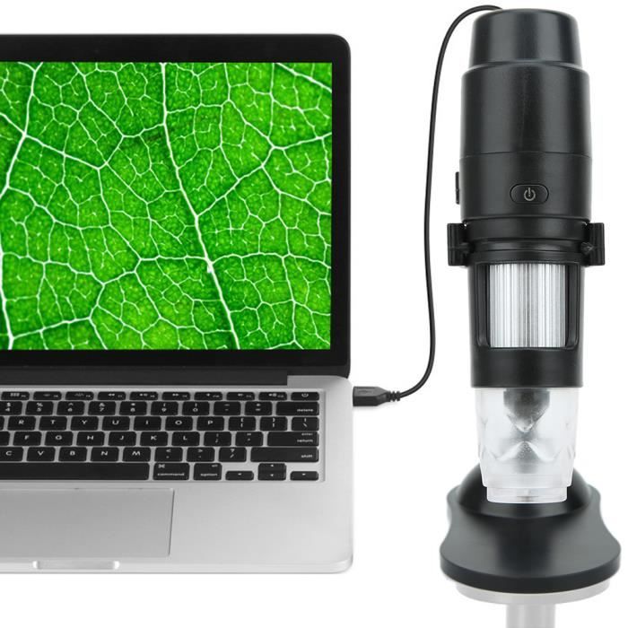 Microscope électronique numérique portable VVIKIZY - Zoom 1000X - Blanc ...