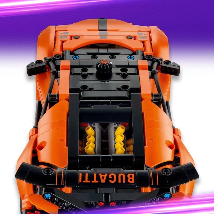 LEGO Technic 42222 Hypercar Bugatti Chiron Pur Sport - Jouet Voiture ...