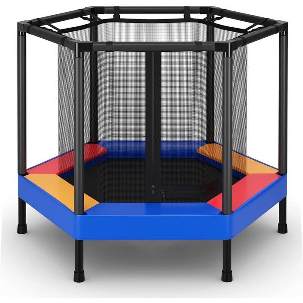 GOPLUS Trampoline Enfants Ø122CM avec Filet de Sécurité, Trampoline d ...
