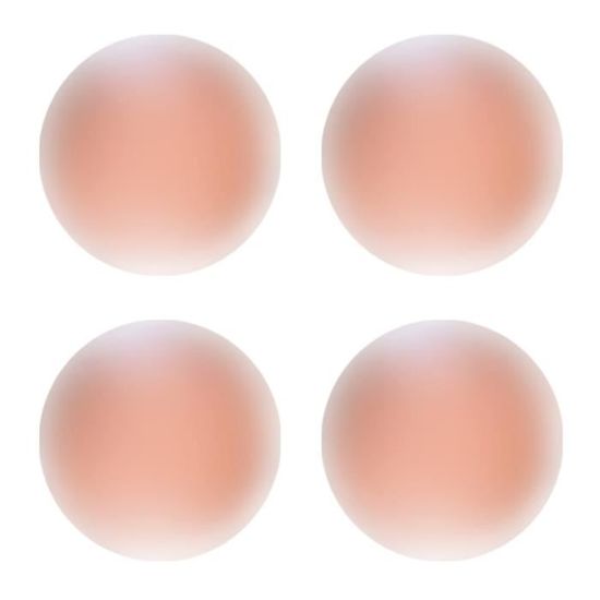 2 Paires Cache Teton en Silicone Autoadhésif Lavable Rose - Cdiscount ...