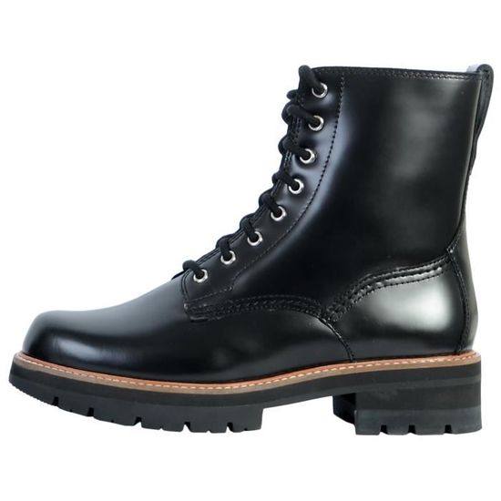 Boots Clarks Clarks Orianna Hi Noir Femme Noir - Cdiscount Chaussures