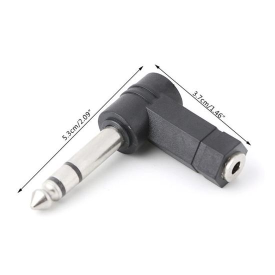 Adaptateur convertisseur Audio pour casque,Jack femelle 3.5mm à Jack ...