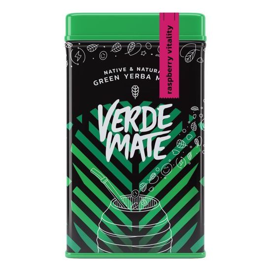 Yerba Maté Verde Mate Raspberry Vitality Framboises Yerbera – Boîte ...