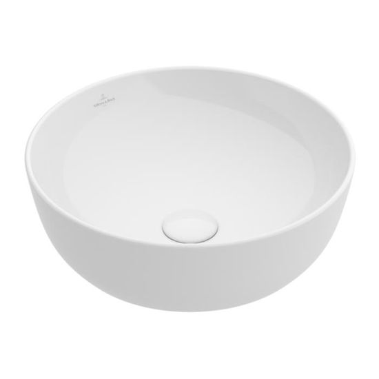 Vasque ronde à poser VILLEROY ET BOCH Artis Blanc - Cdiscount Bricolage