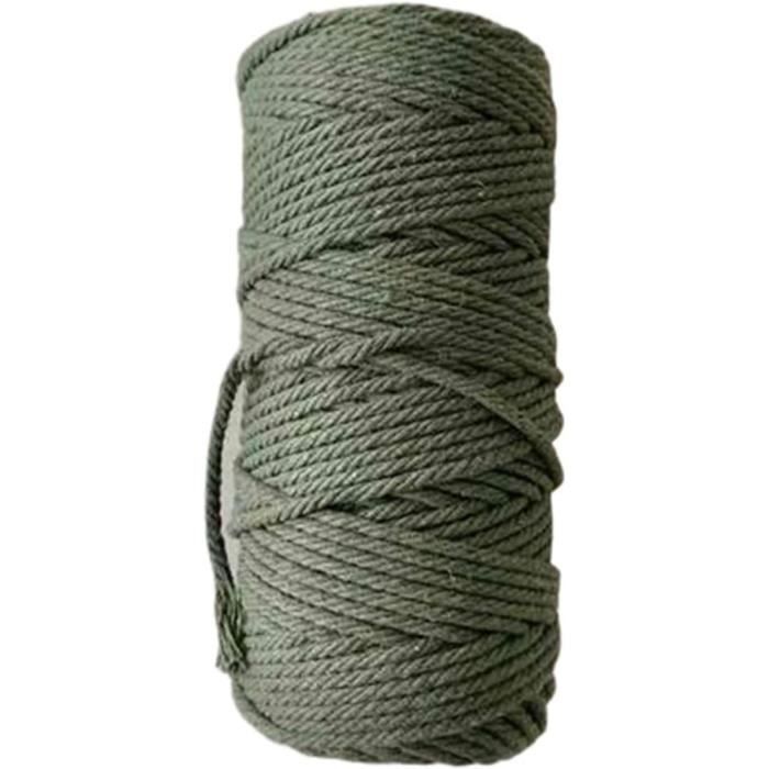 Ficelle Jute Cordon De Coton 3Mm Cordon Coloré Corde Beige Twisted ...