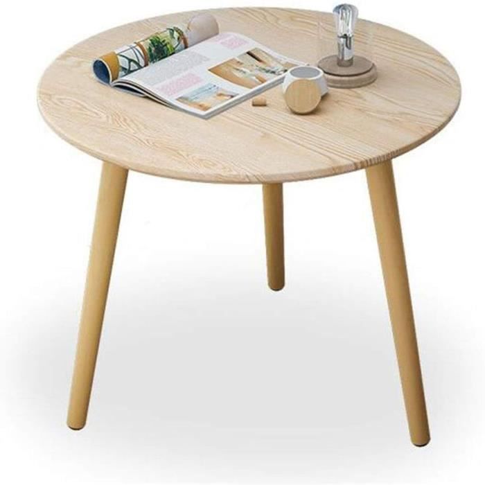 Petite Table À Manger En Bois Massif Table Basse Moderne Salon Canapé ...