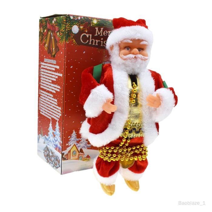 Corde d'escalade - Père Noël - Échelle à perles - Rouge - 23 cm ...