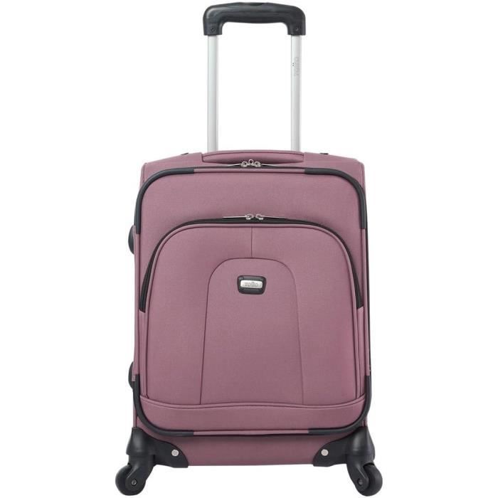 Valise Souple Andromeda - Valise De Cabine - Deco Rose - Bagage De ...