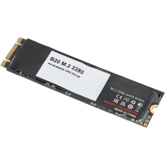 SSD M.2, Matériau PCB Plug and Play M.2 2280 SATA SSD pour Les Jeux ...