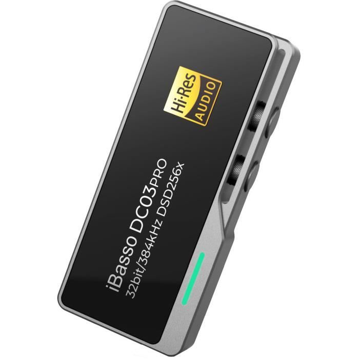 DAC audio portable - iBasso - DC03 Pro - Argent - USB-C - Stéréo ...