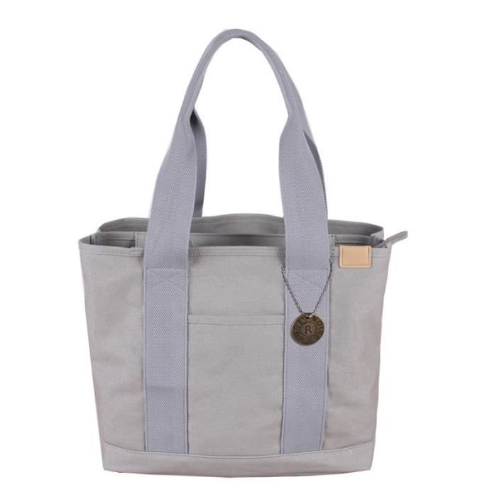 Sac À Bandoulière Décontracté En Toile Simple Sac À Main Sac Fourre ...