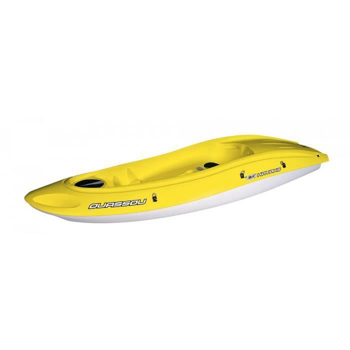 BIC SPORT Kayak Ouassou 1 place - Jaune - Cdiscount Sport
