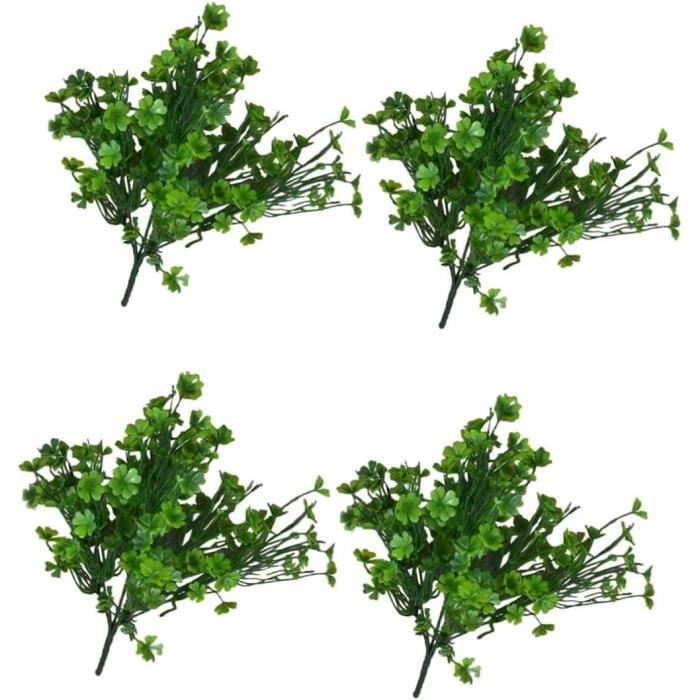 4 Pièces Fleur Décorative Décorations Pour La Maison Buissons ...