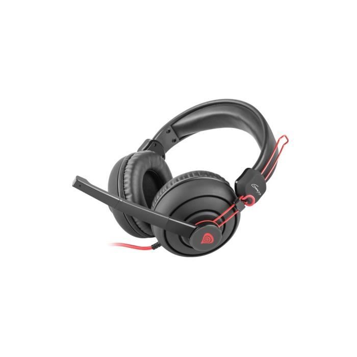 Micro-casque PC Gaming H70 Genesis - Filaire, Noir, Circum-aural, 92 dB ...
