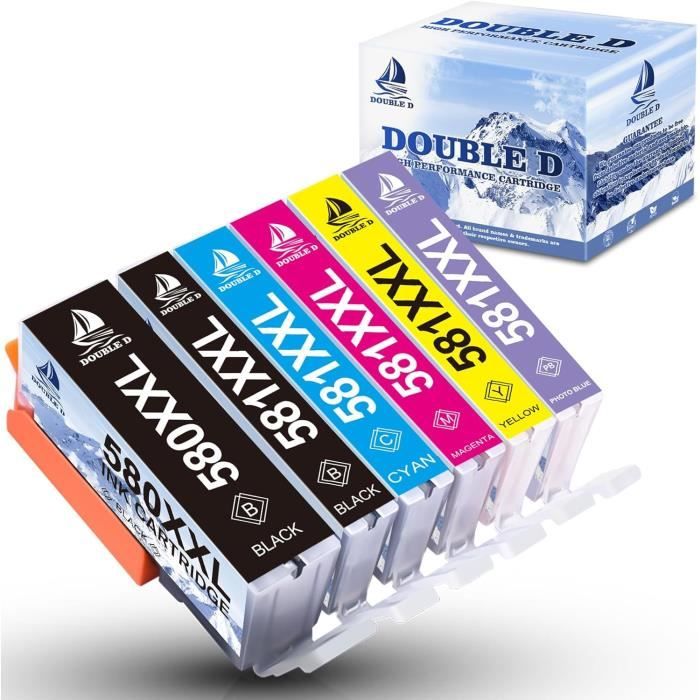 Pgi-580Xxl Cli-581Xxl Multipack Pour Cartouche Canon 581 580 Pour ...